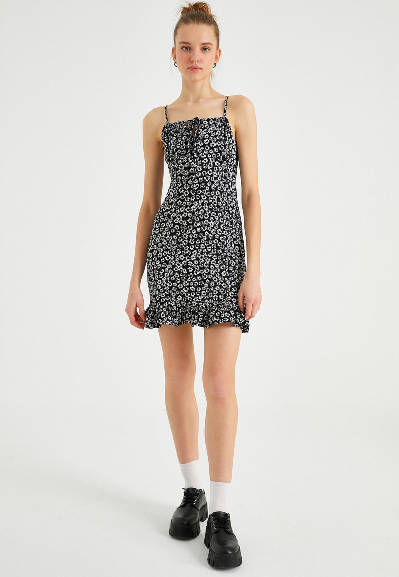 Koton Vestido informal - black design/negro - Zalando.es