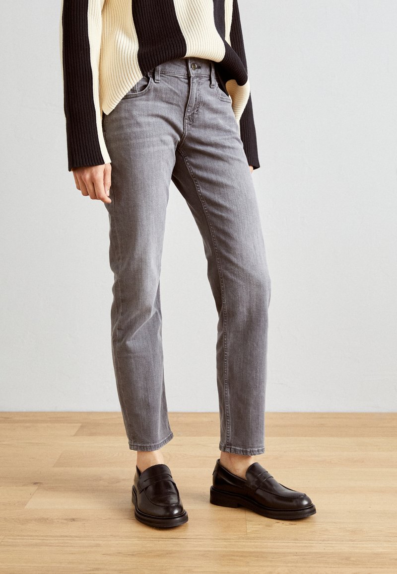 Esprit Jeans Straight Leg - saluda grey/grey denim - Zalando.de