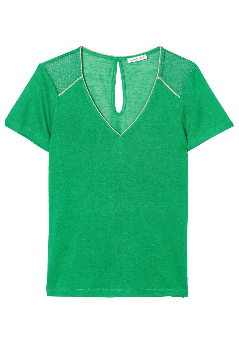 Cache Cache MIT KURZEN ÄRMELN - Camiseta básica - vert/verde - Zalando.es