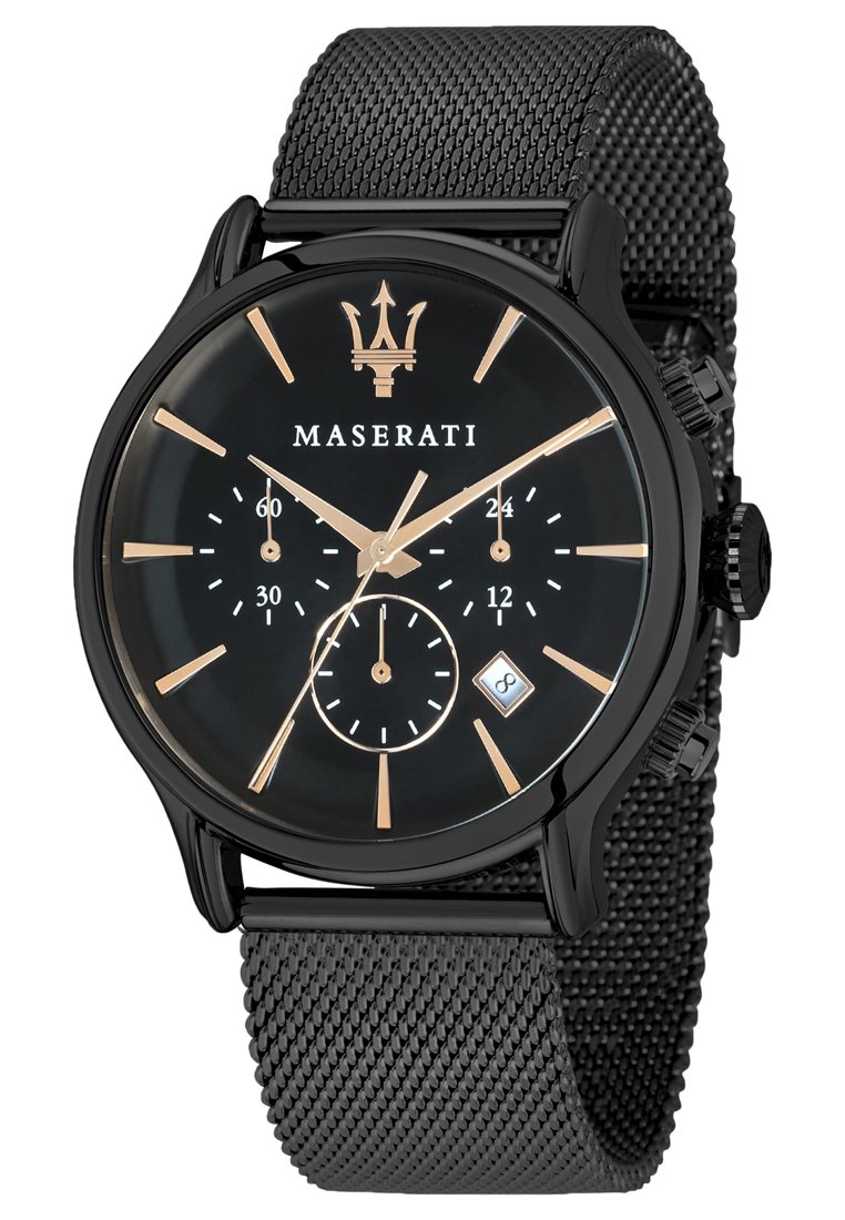 Maserati HAU EPOCA - Chronograph watch - black - Zalando.de