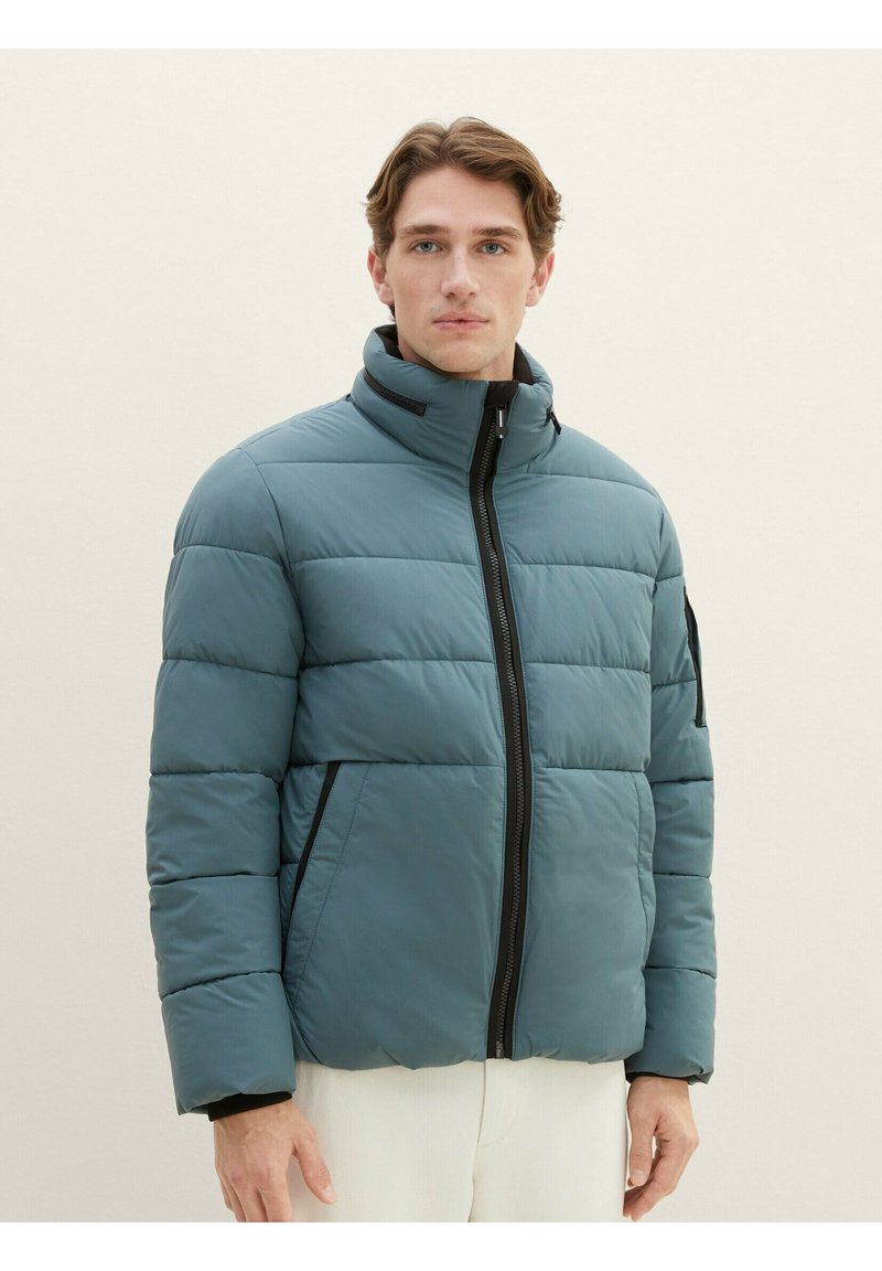 TOM TAILOR Winterjacke - dusty dark teal/blau - Zalando.de