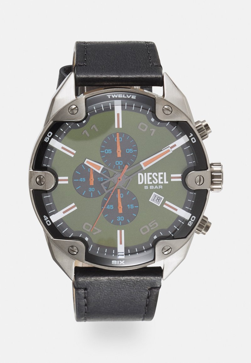 Diesel SPIKED - Chronograph - gunmetal - Zalando.de