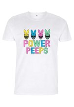 Henry Tiger POWER RANGERS POWER PEEPS - T-shirt imprimé - white/blanc ...