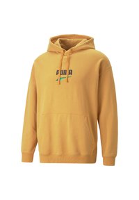 Puma DOWNTOWN LOGO - Kapuzenpullover - desert clay/beige - Zalando.ch