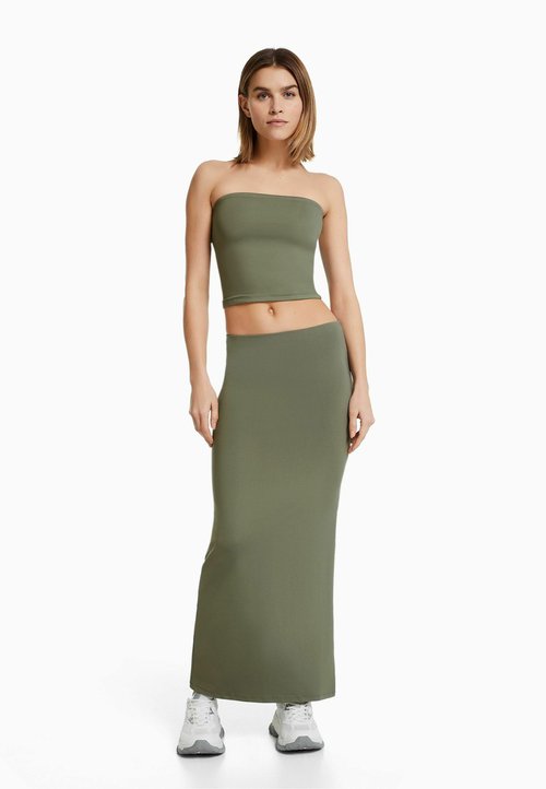 Stradivarius BASIC BANDEAU - Top - black/zwart - Zalando.be