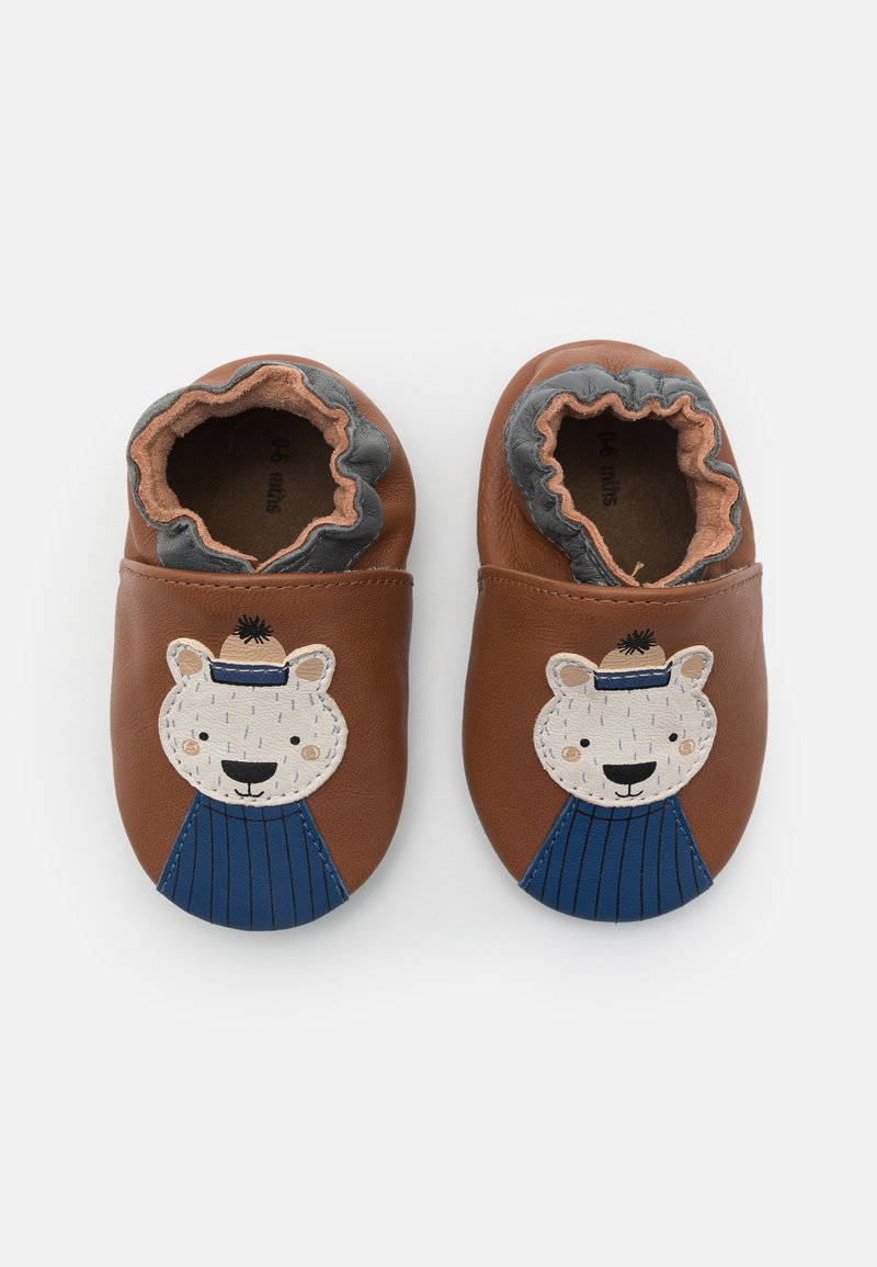 Robeez BEAR STYLE - Slippers - marron moka/brown - Zalando.ie
