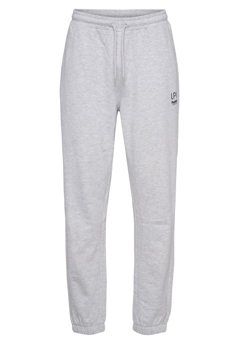 Hummel Jogginghose Light Grey Melange Grau Zalando De