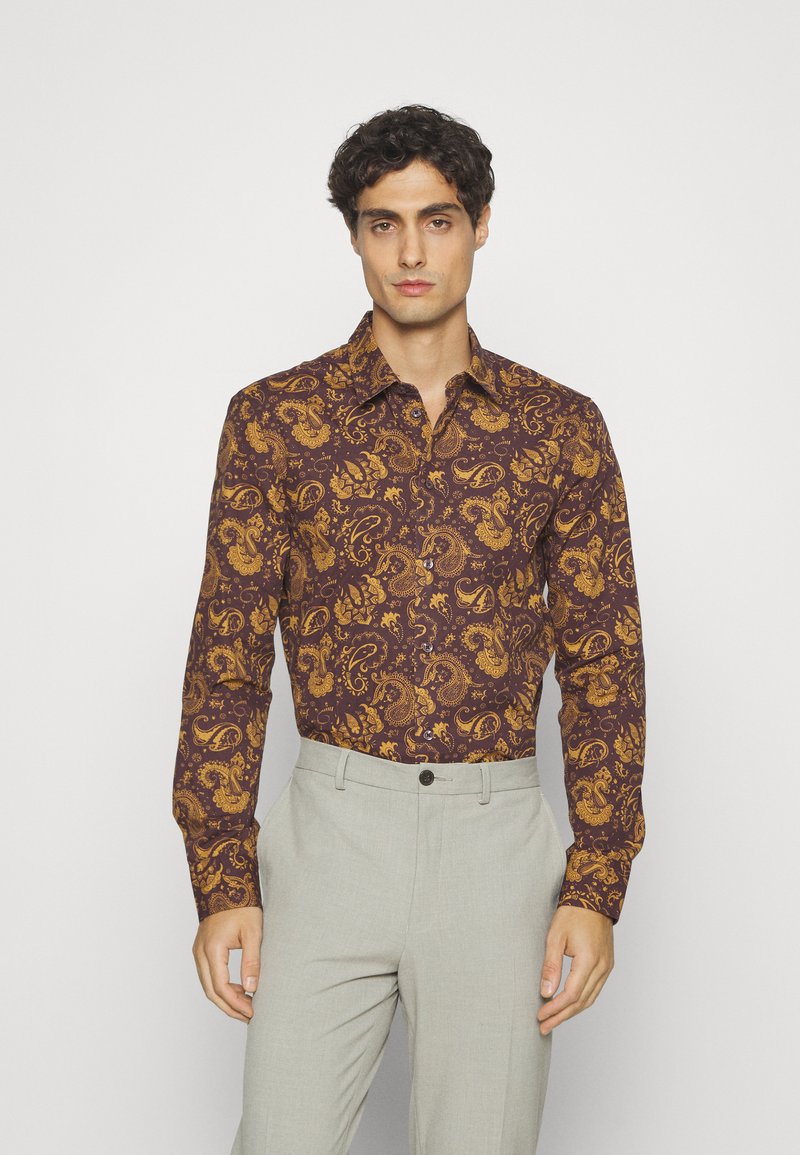 Pier One Shirt - dark brown - Zalando.co.uk