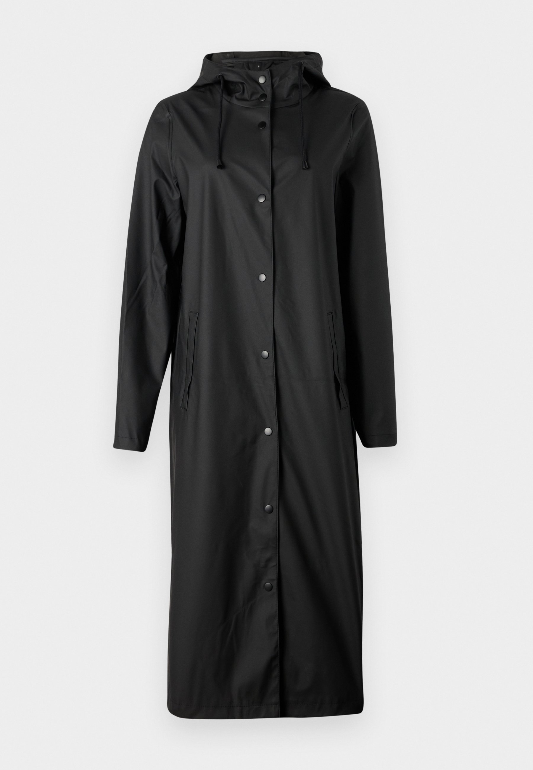 Noisy May NMSKY LONG A LINE RAINCOAT Waterproof jacket black Zalando