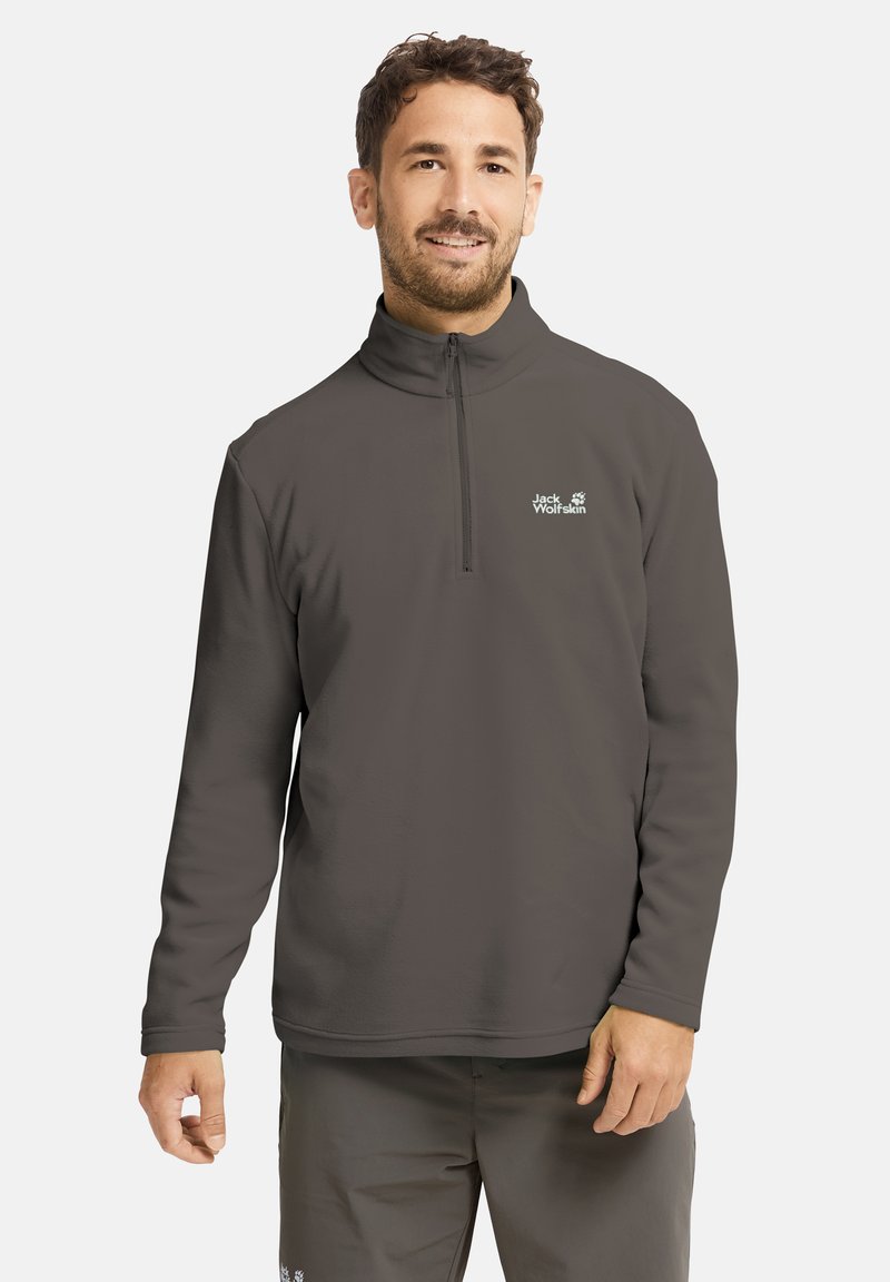 Jack Wolfskin TAUNUS - Fleecepullover - flint/braun - Zalando.at