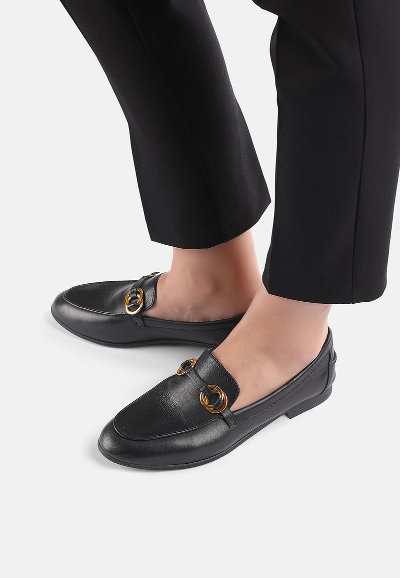Inuovo Mocassins - black blk/noir - ZALANDO.FR