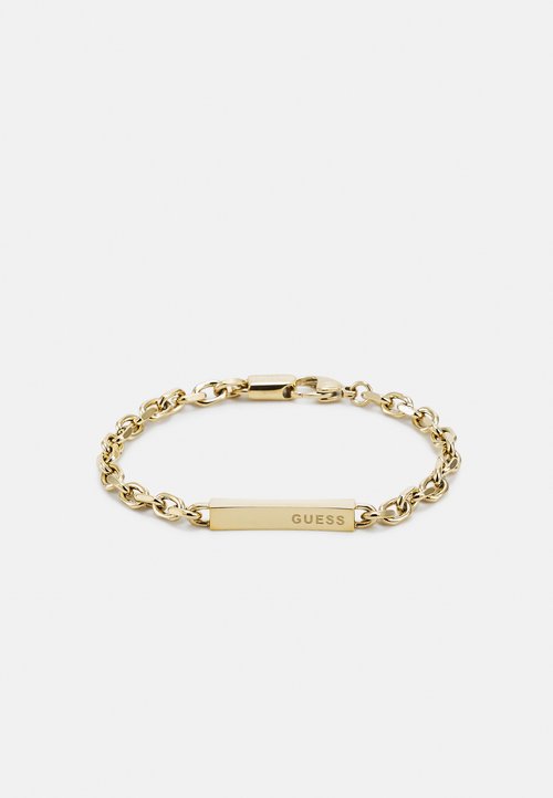 Guess FLAT CHAIN UNISEX - Rannekoru - yellow gold-coloured ...