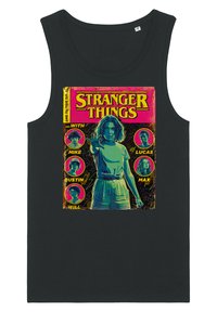 Henry Tiger STRANGER THINGS NGS COMIC COVER - Débardeur - black/noir ...