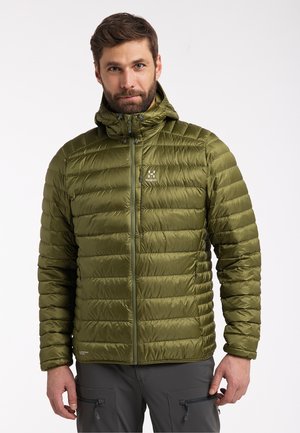 Swedemount HIMALAYA ULTRA LIGHT HOODED - Dunjacka - orange - Zalando.se