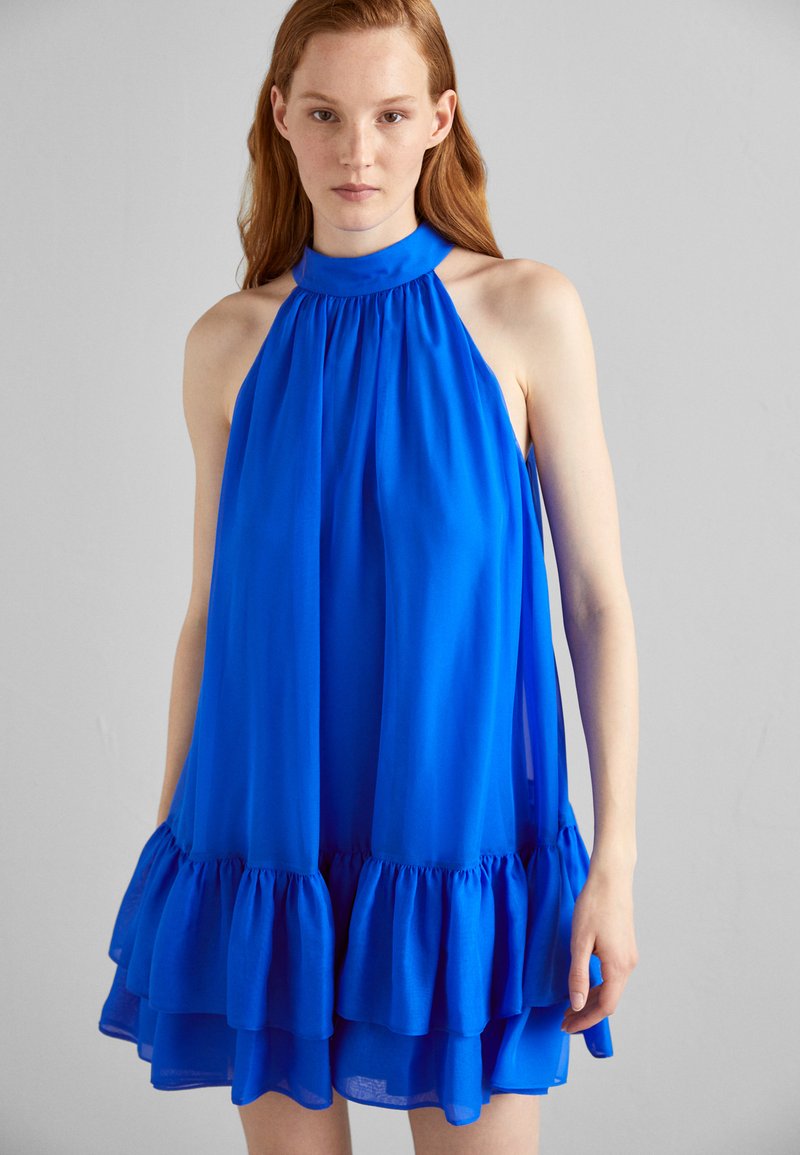 Alice + Olivia ERNA HALTER MINI DRESS - Rochie cocktail/Rochie ...
