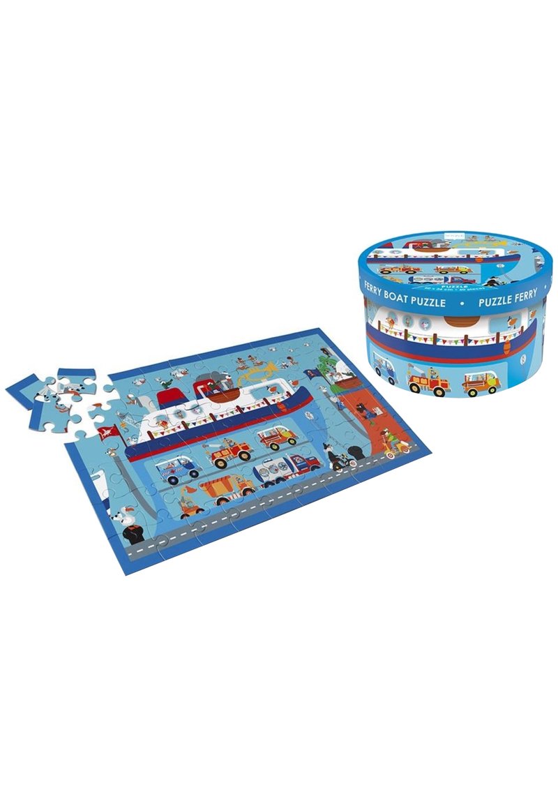Scratch DAM SCRATCH PUZZEL 60PCS: VEERBOOT 60X36CM, IN DOOS DIAM ...