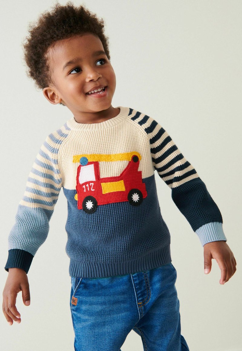 Next FIRE ENGINE BLOCK - Džemper - navy blue/sinine - Zalando.ee