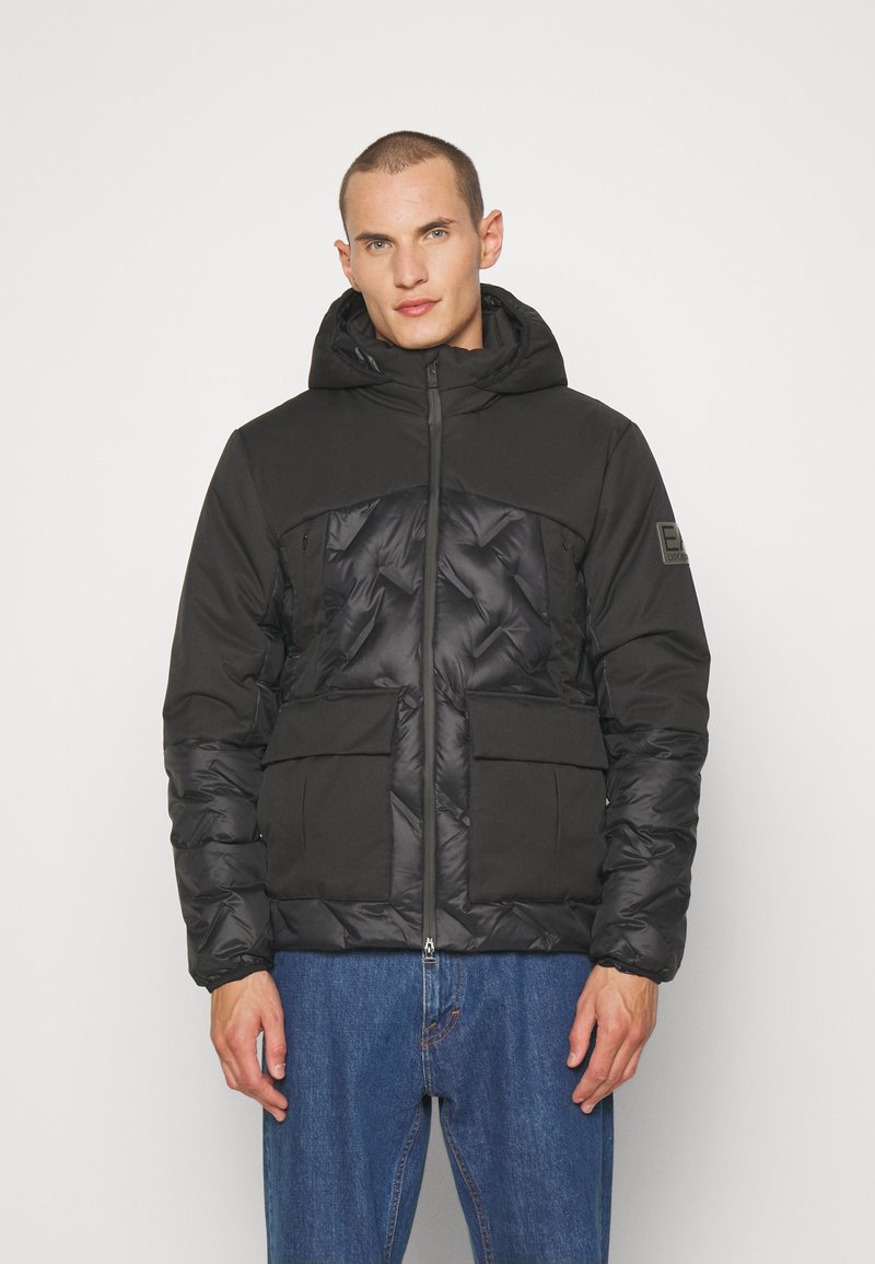 EA7 Emporio Armani JACKET - Winter jacket - nero/black - Zalando.co.uk