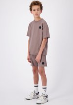 Black Bananas ESSENTIAL - Basic T-shirt - brown - Zalando.de