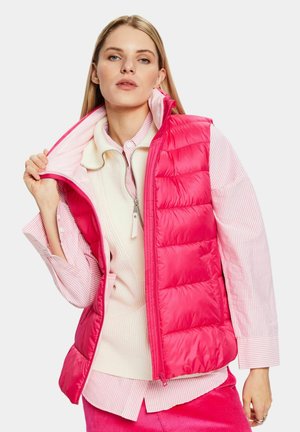 4F Chaleco - dark pink/rosa - Zalando.es