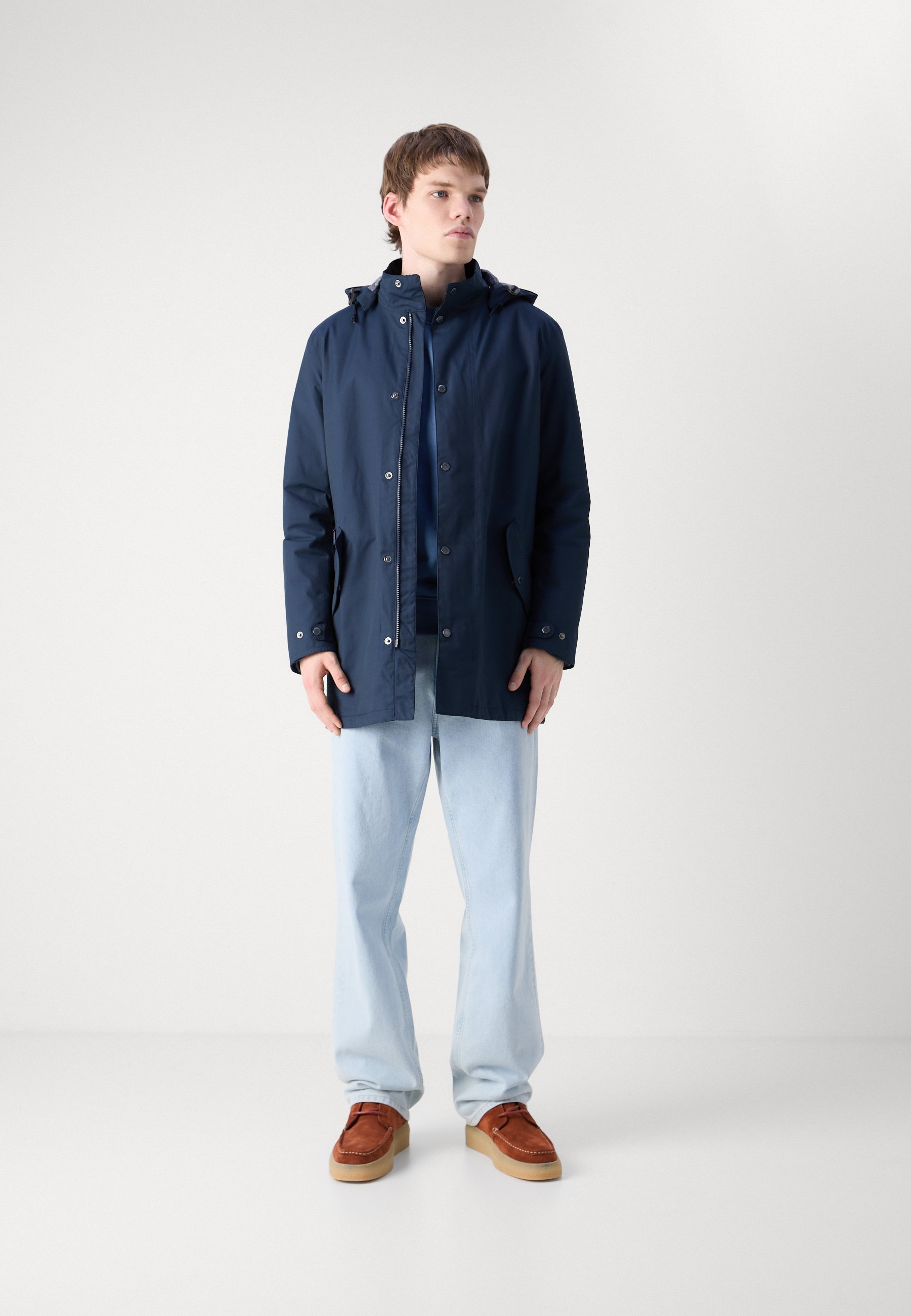 Barbour CHELSEA WATERPROOF Regenjacke wasserabweisende Jacke navy blue granite grun Zalando