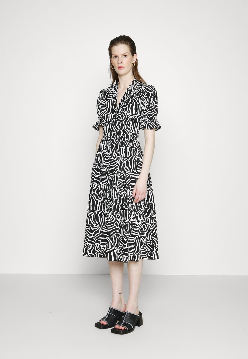 Diane von Furstenberg ERICA DRESS - Day dress - betta scales/black ...