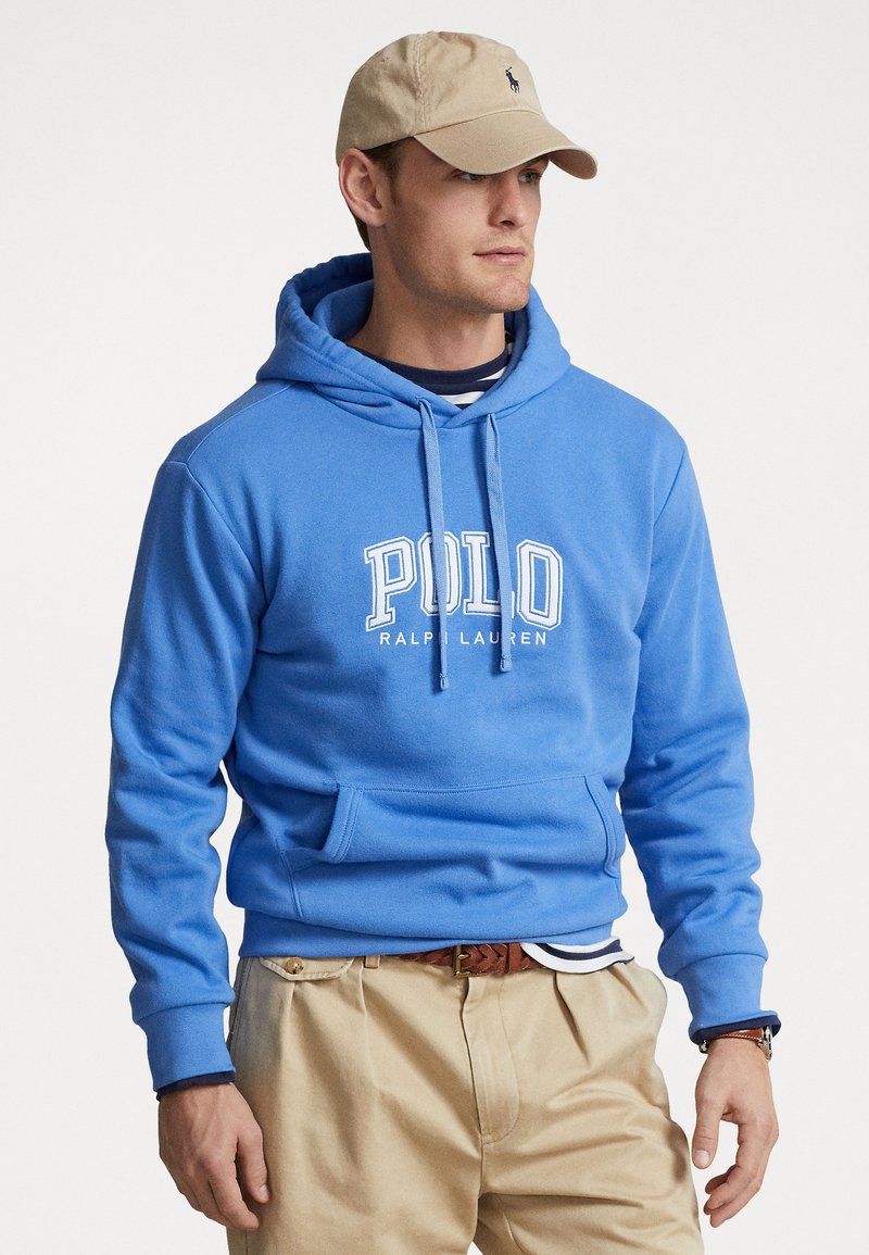 Polo Ralph Lauren HOOD LONG SLEEVE - Sweatshirt - new england blue/blau - Zalando.de