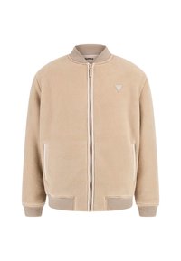 Guess Fleece jacket - beige - Zalando