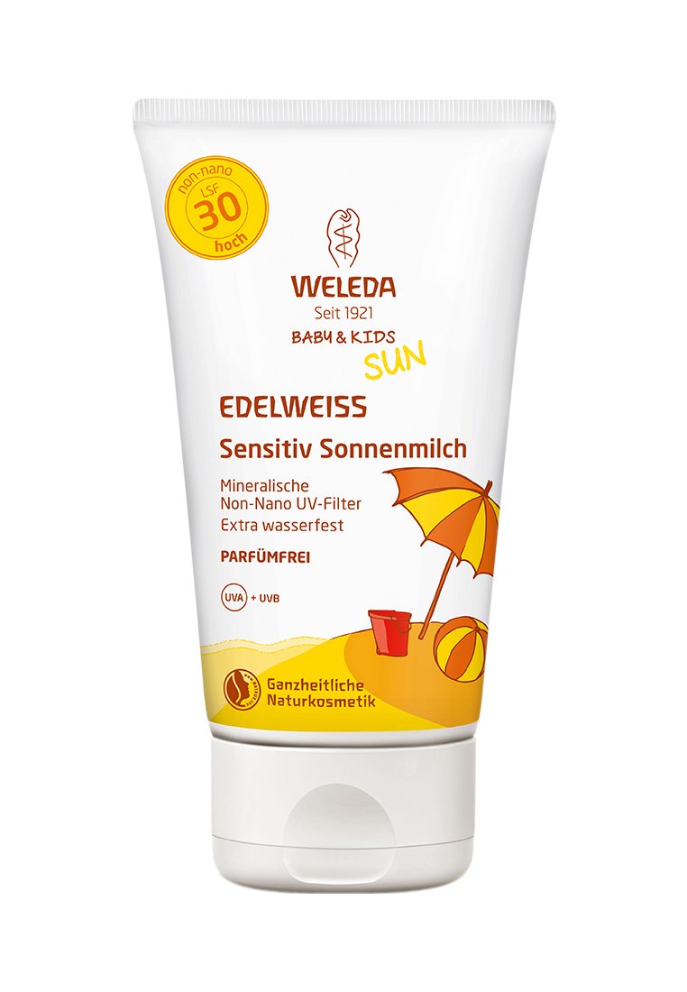 Weleda EDELWEISS SUNSCREEN LOTION SPF30 SENSITIVE - Crema solare ...