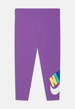 Nike Sportswear CLUB HIGH RISE - Leggings - Trousers - black raspberry ...