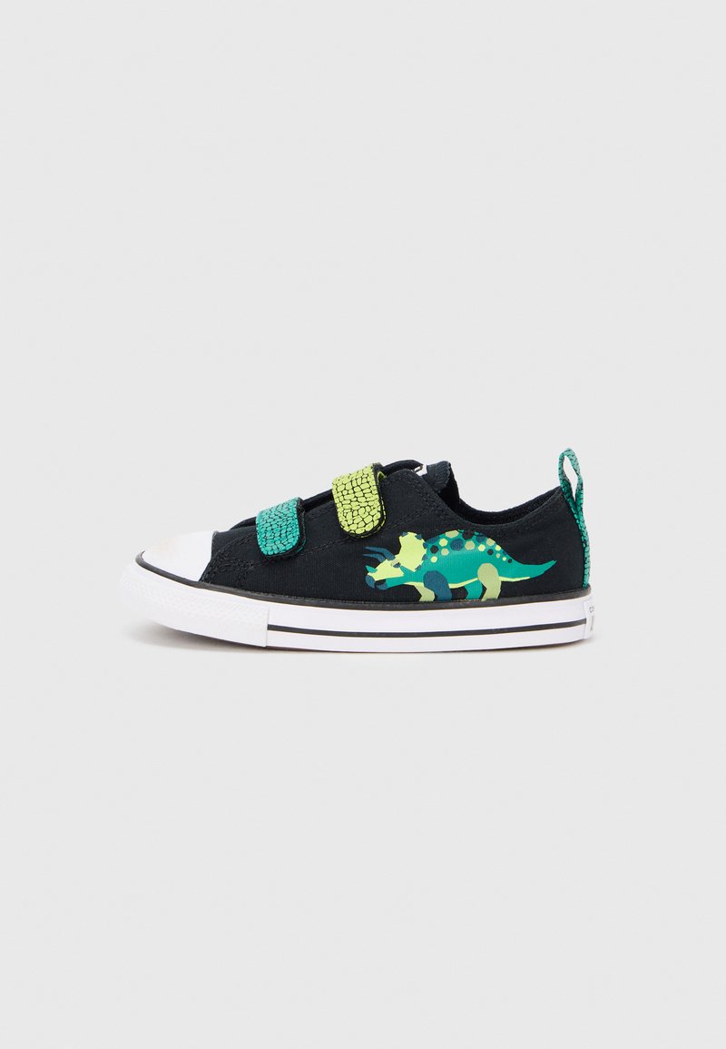 Converse ALL STAR UNISEX - Sneakers laag - black/white/neon mantis ...