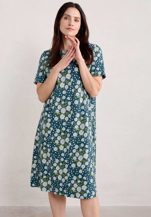 Seasalt Cornwall EASEL THREE QUARTER SLEEVE - Longsleeve - ditsy sprig ...