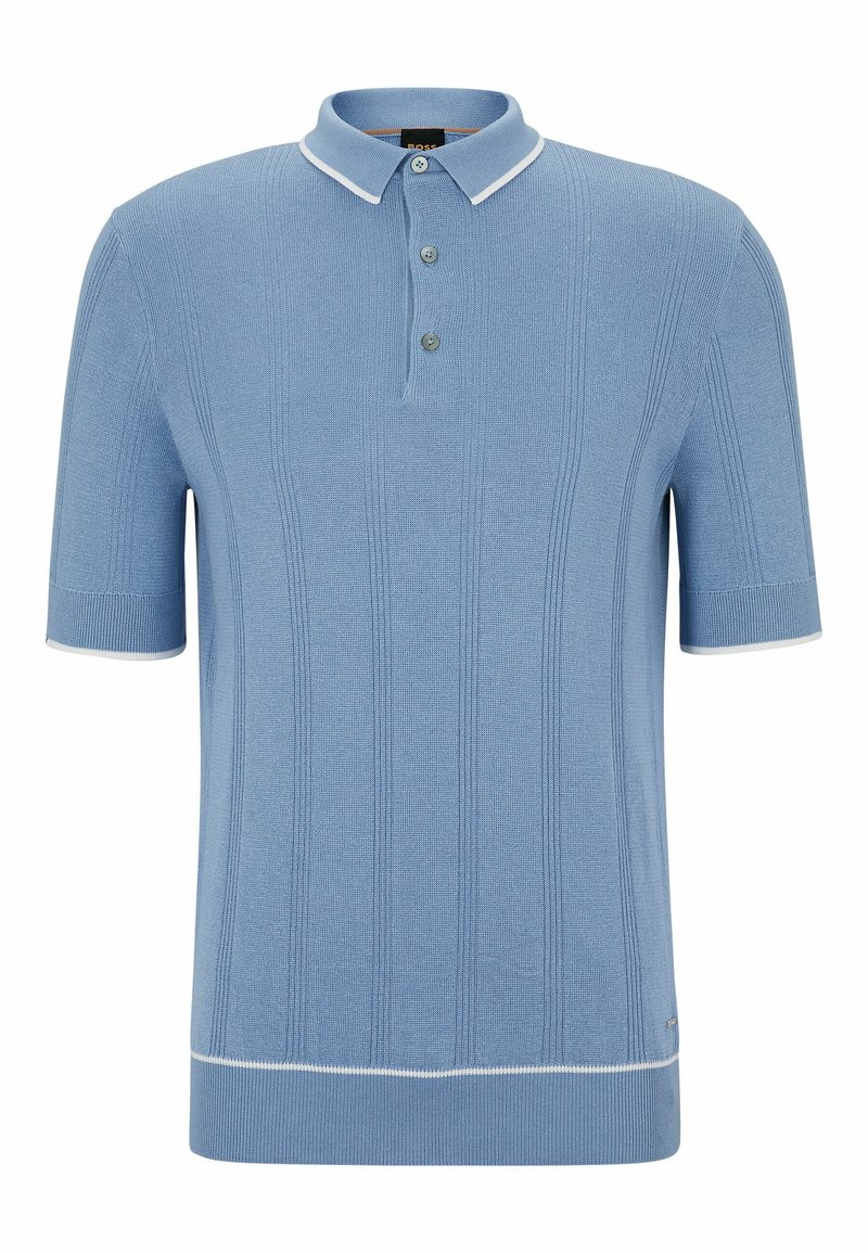 BOSS T-GILBERT - Poloshirt - open blue thirtytwo/blau - Zalando.de