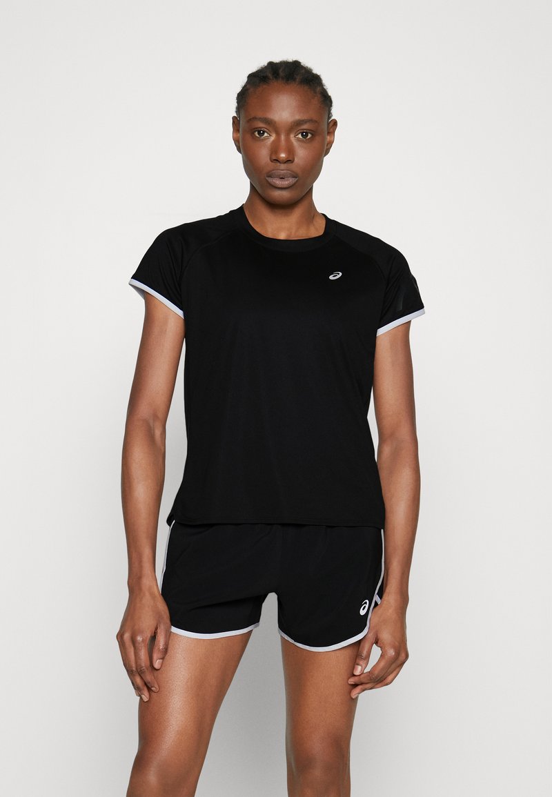 ASICS ICON - Sports T-shirt - performance black/black - Zalando.ie