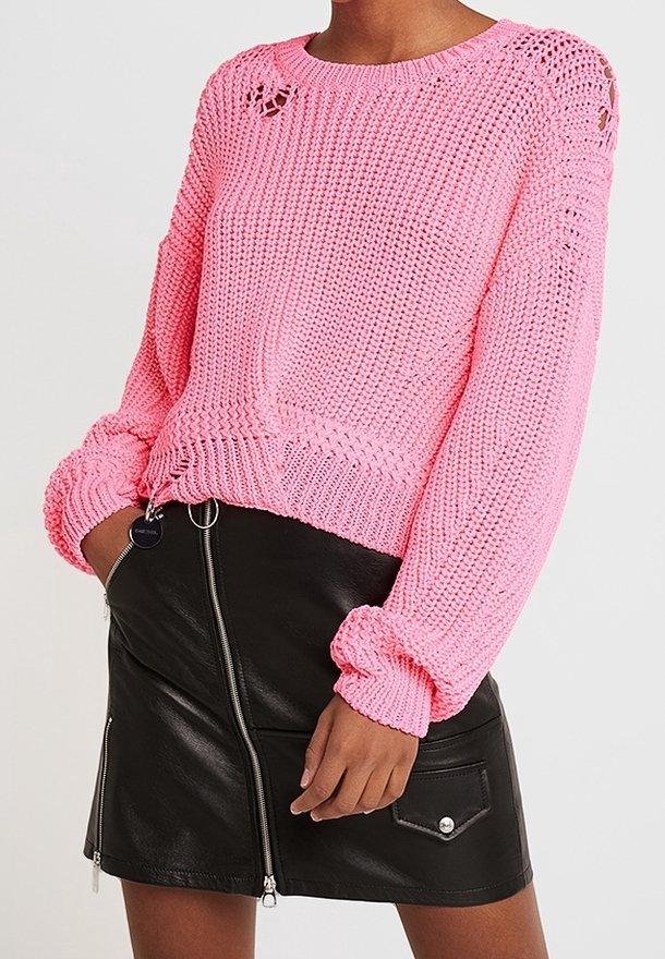 Diesel Neule - light pink/roosa - (Pre-owned) - Zalando.fi