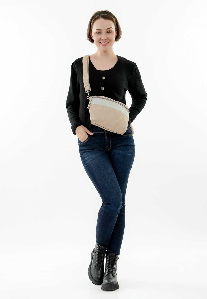 Emily & Noah BONNIE - Ülerinna-kott - taupe/pruunikashall - Zalando.ee