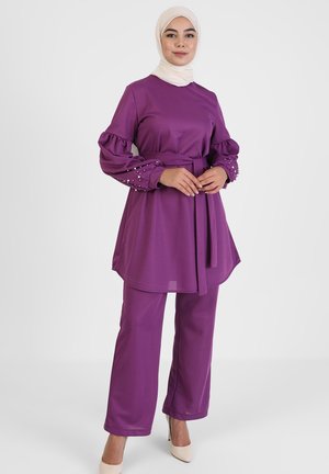 Modanisa TAN TAVIN SET - Stoffhose - ochre/ocker - Zalando.at