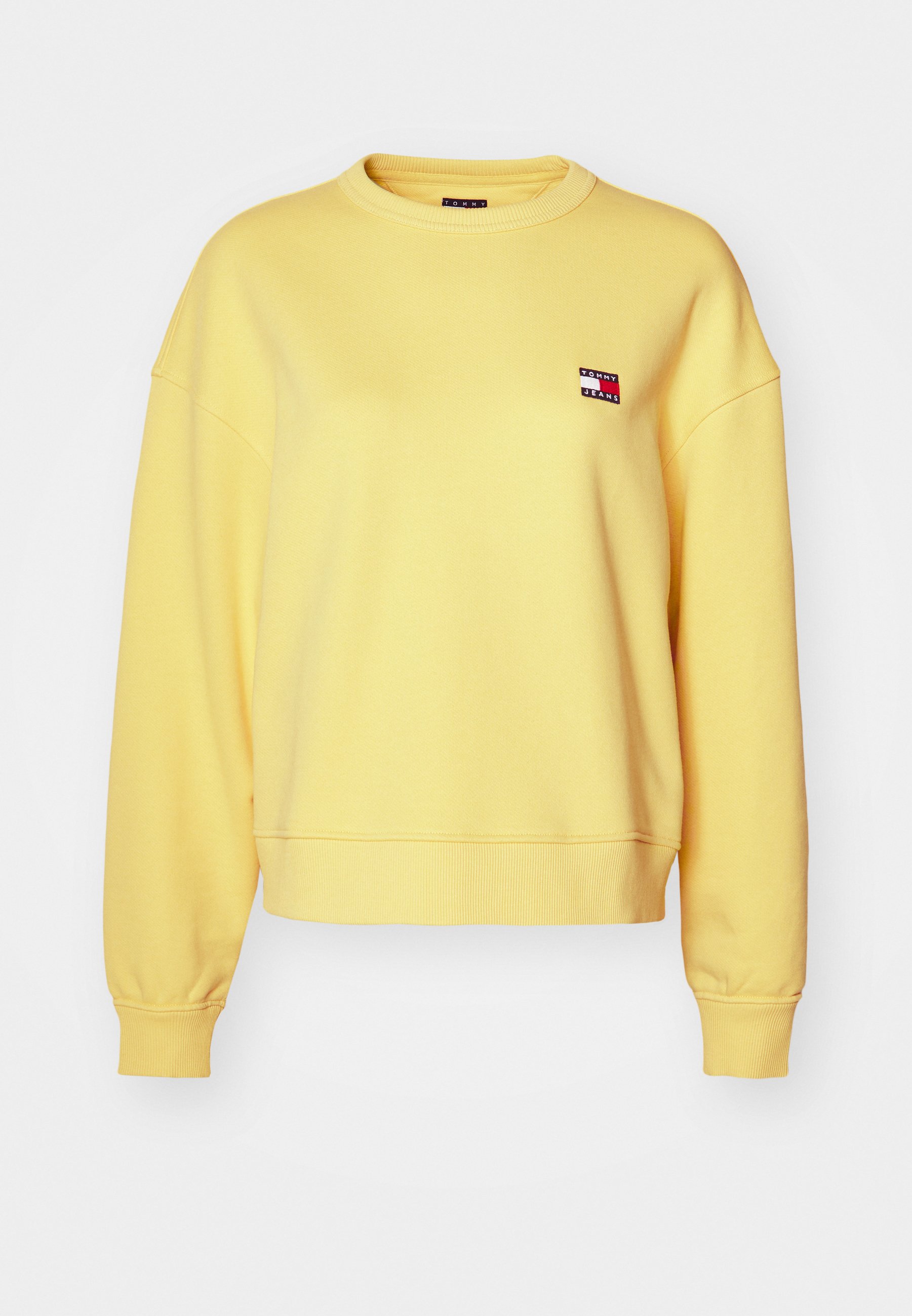 BADGE CREW Sweatshirt yellow dahlia