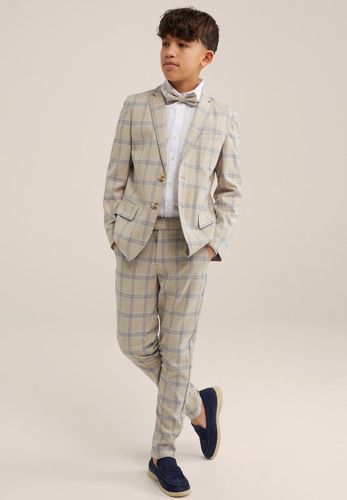 Next Sakko - blue check/blau - Zalando.ch