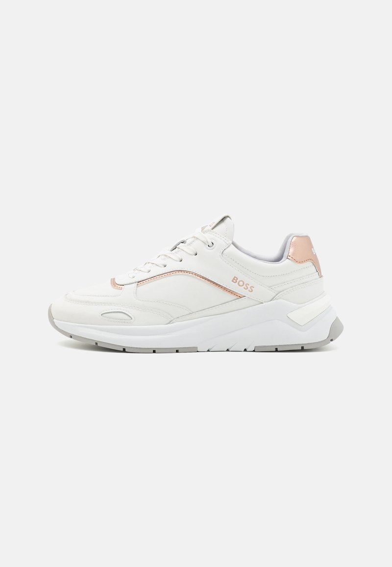 BOSS SKYLAR - Trainers - open white/white - Zalando.co.uk