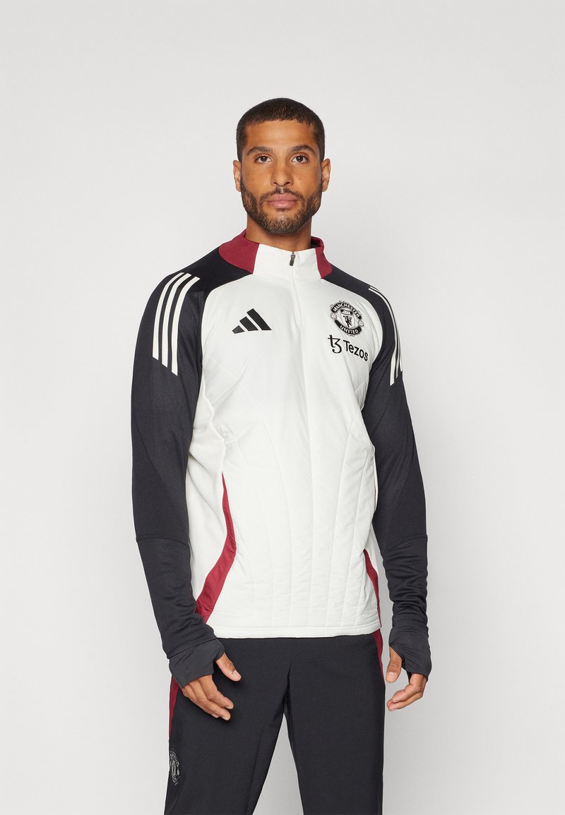 adidas Performance MANCHESTER UNITED - Kurtka Outdoor/mleczny - Zalando.pl