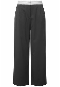 Studio Untold BANDPLOOI WIDE FIT HIGH WAIST ELASTISCHE BAND - Stoffhose ...