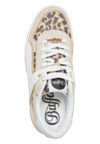 Buffalo MILANO - Baskets basses - offwhite gold leo/beige - ZALANDO.FR