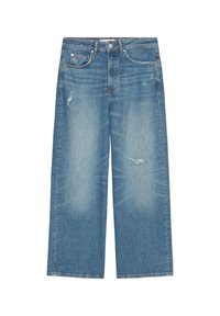 Marc O'Polo Flared Jeans - fluent stretch wash/blau - Zalando