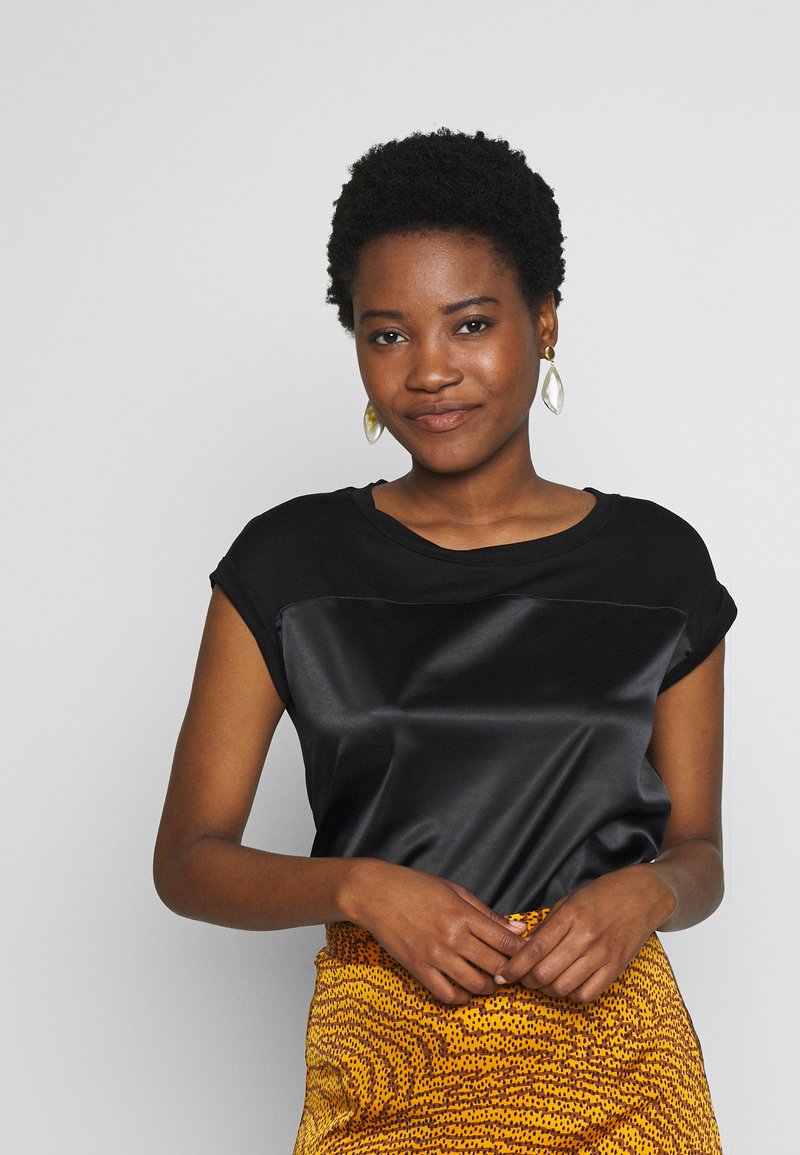 Anna Field Print T-shirt - black - Zalando.co.uk