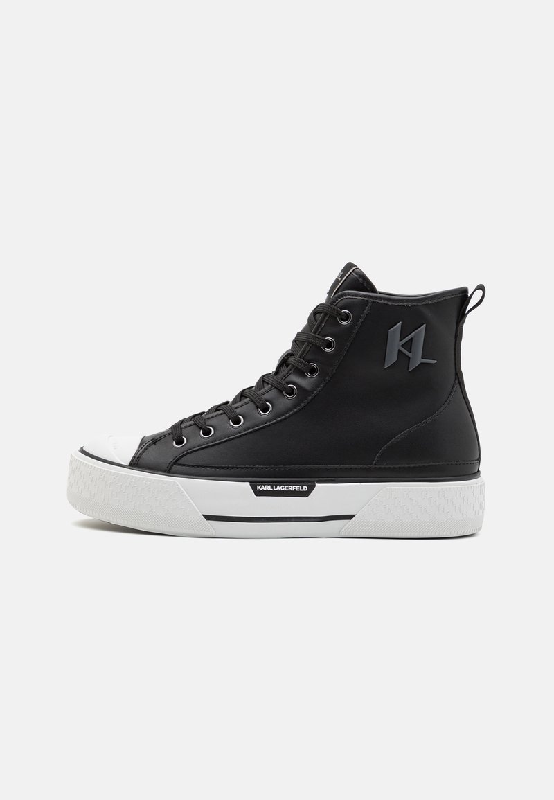 KARL LAGERFELD MEN KAMPUS MAX LACE - Sneaker high - black/schwarz - Zalando
