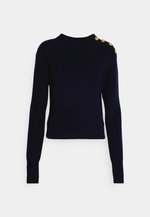 rag & bone NANCY CREW - Jumper - navy/off-white - Zalando.ie