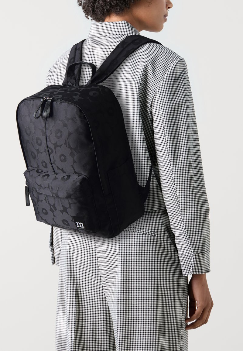 Marimekko ZIP TOP BACKPACK UNIKKO - Kuprinė - black/juoda - Zalando.lt