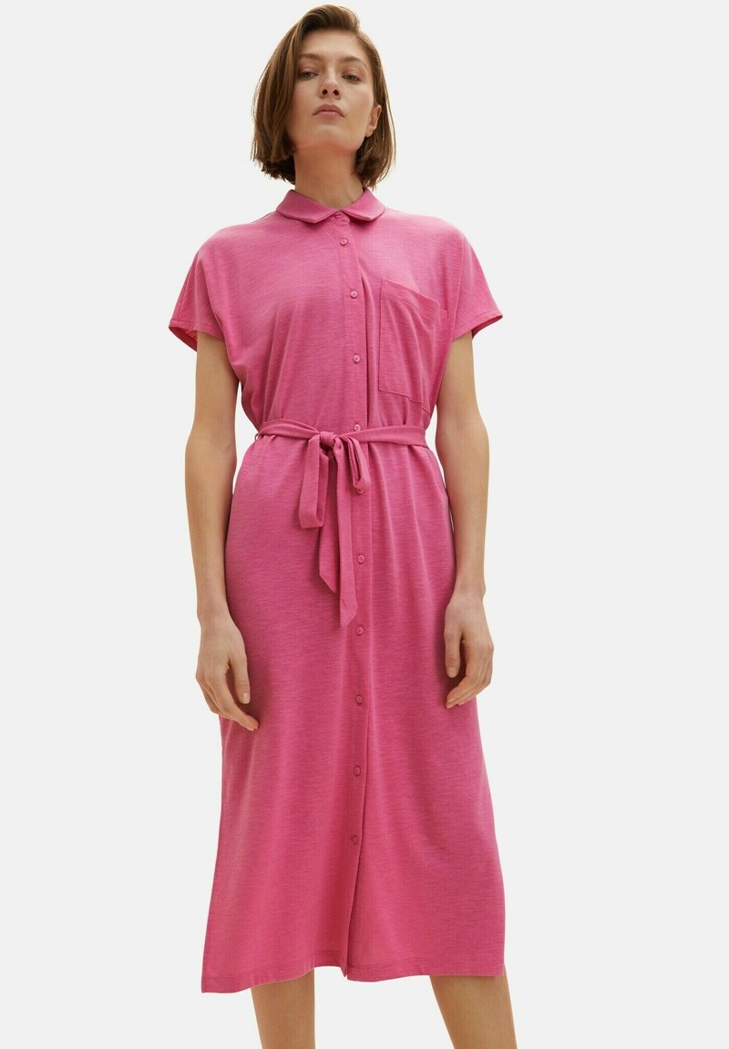 TOM TAILOR Blousejurk - nouveau pink/donkerroze - Zalando.be