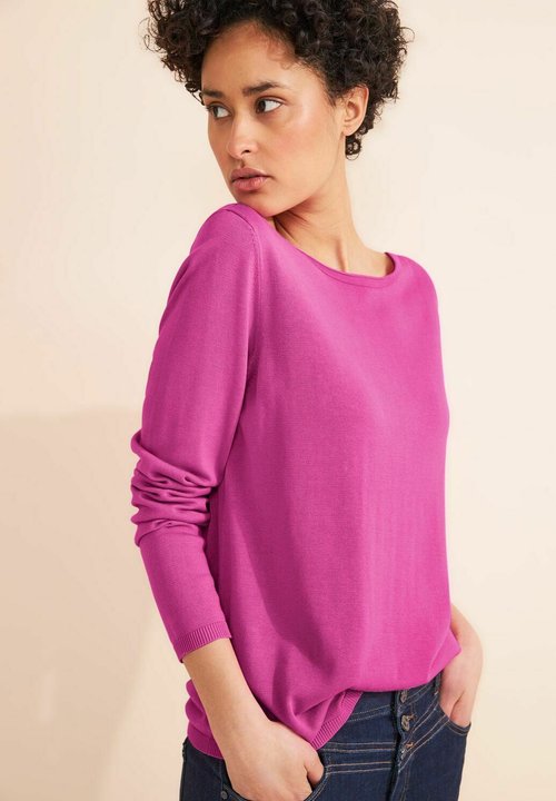 Street One Strickpullover - pink/pink meliert - Zalando.ch